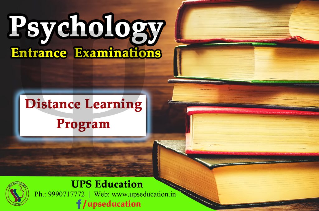 Distance Learning Program for Psychology Entrance Exams - ePsychology