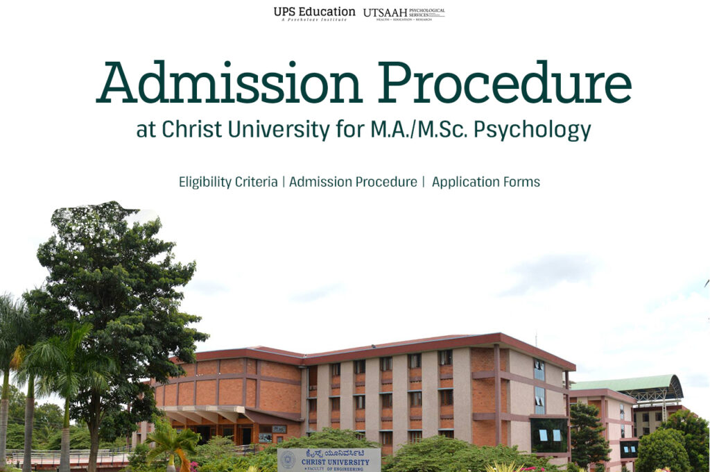 Christ University M.Sc. Psychology courses | Entrance Exam Pattern ...